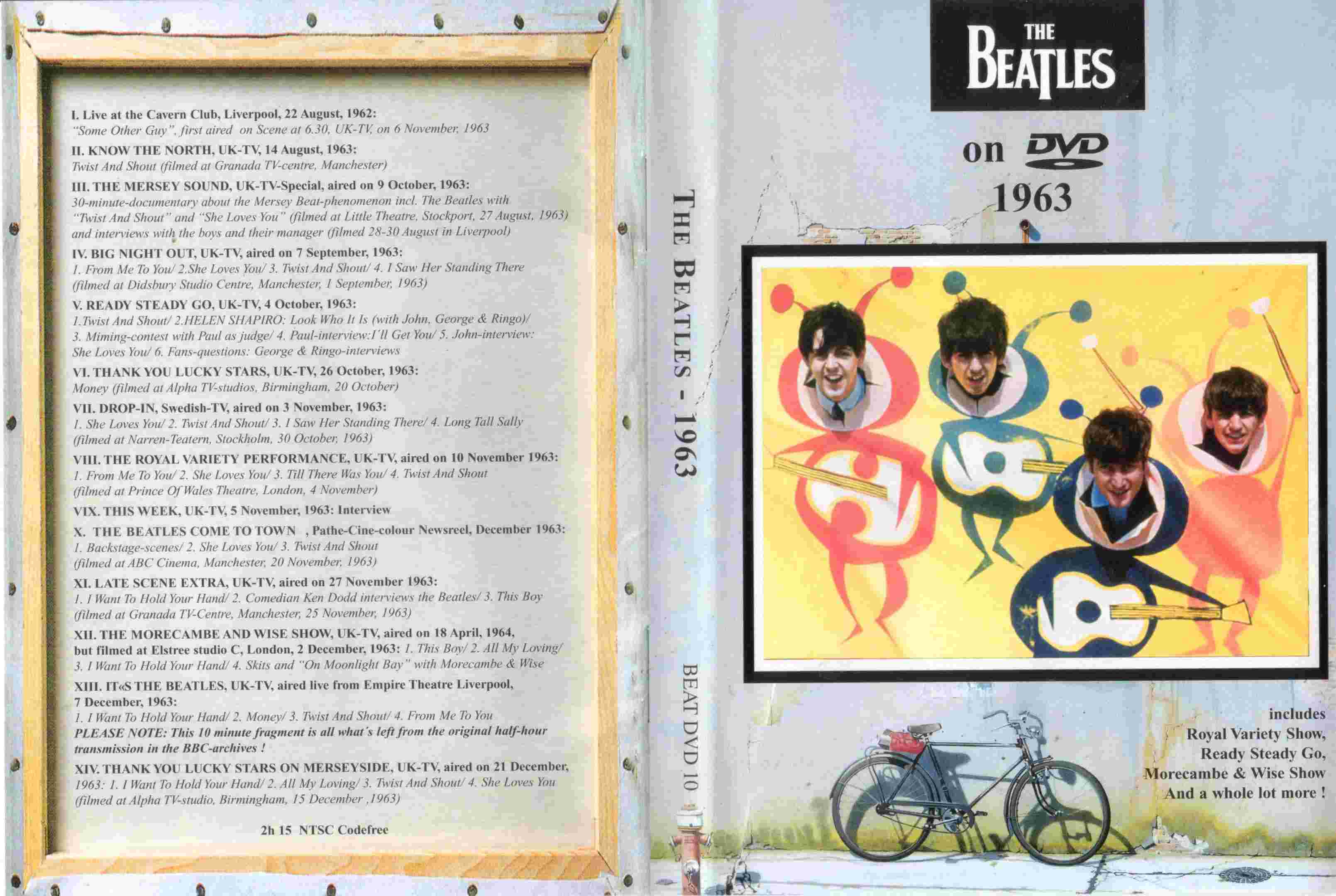 The Beatles 1963 : Front | DVD Covers | Cover Century | Over 1.000.000 ...